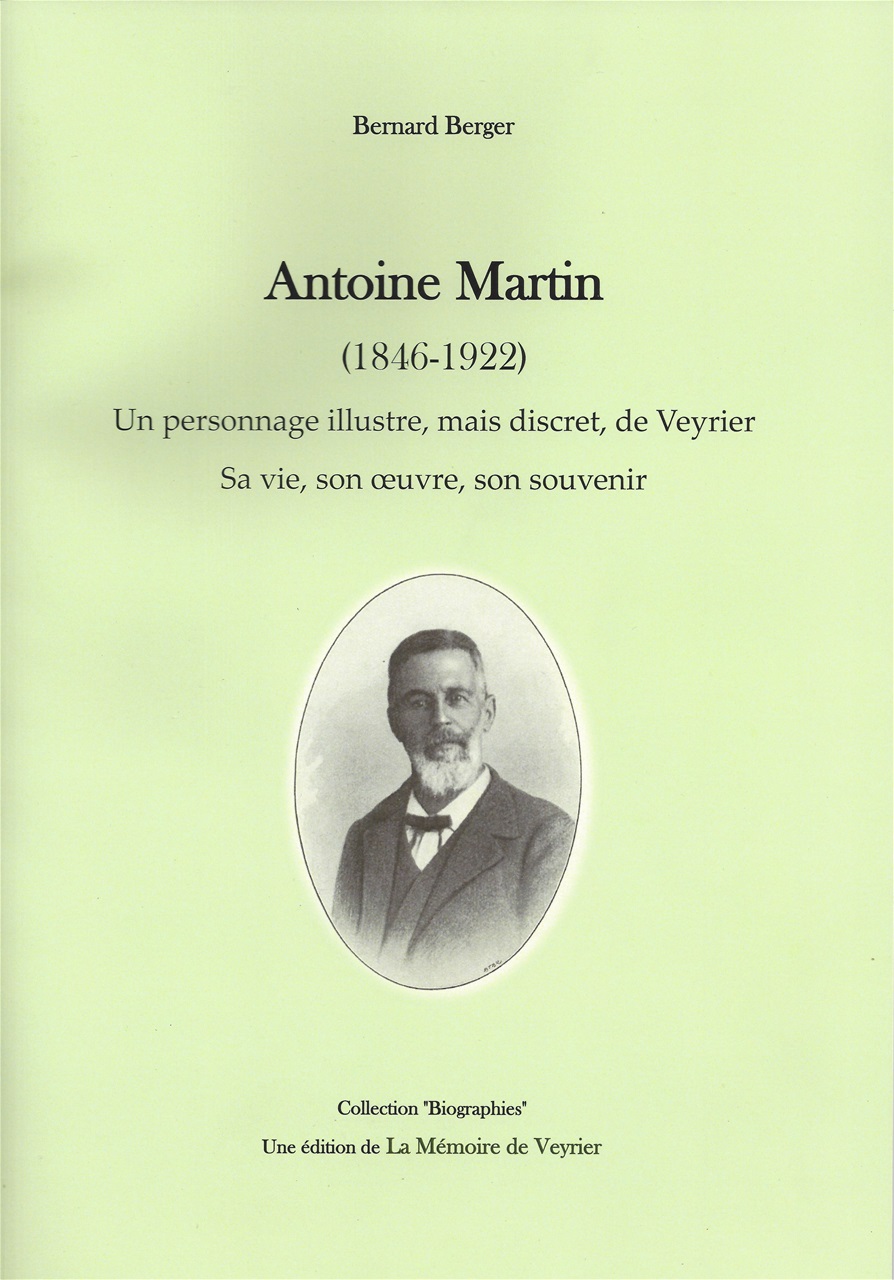 Antoine MARTIN – Mémoire de Veyrier